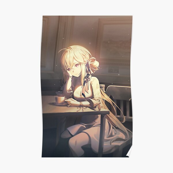 Cute Hentai Girl Poster By Mrkorecki Redbubble