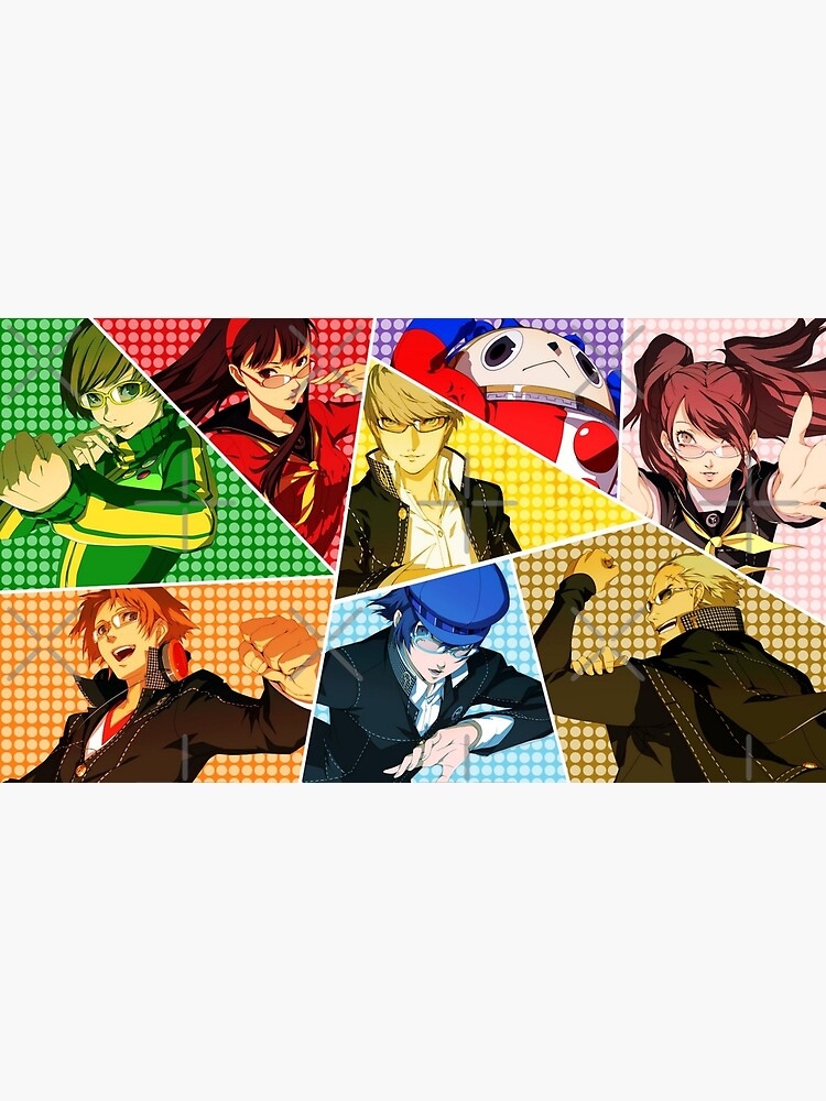 "Investigation Team in Action - Persona 4 Golden " Poster for Sale by ...