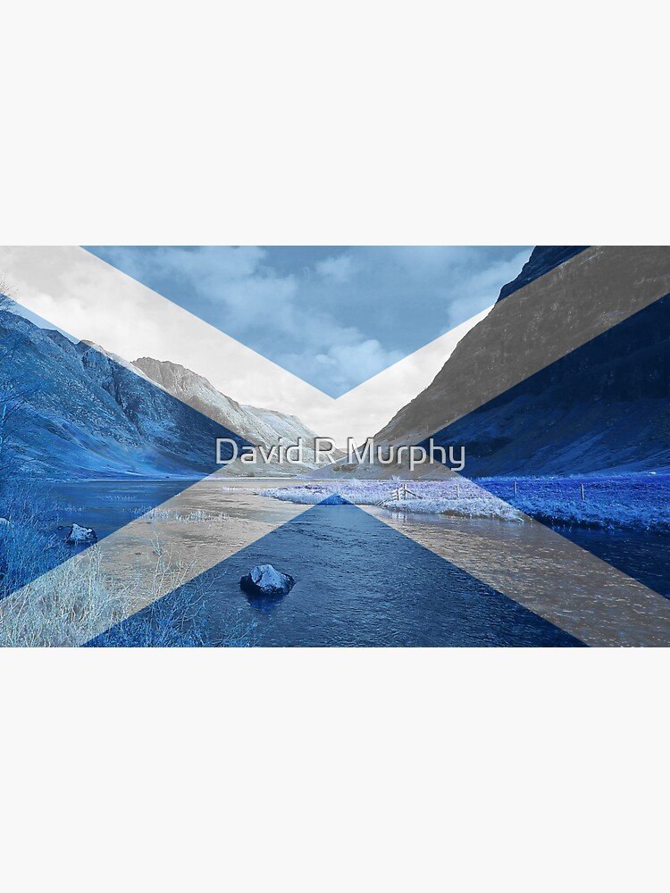 "Saltire" Sticker for Sale by DavidRMurphy | Redbubble