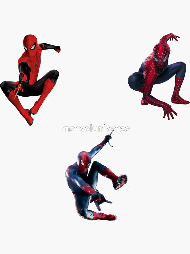 "peter parker sticker pack" Sticker for Sale by marveluniverse | Redbubble