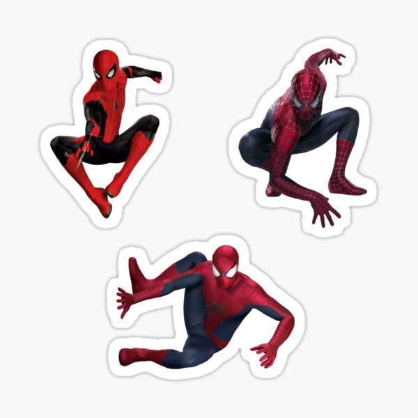 "peter parker sticker pack" Sticker for Sale by marveluniverse | Redbubble