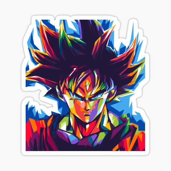 "Son Goku Dragon Ball" Sticker by arrasign | Redbubble