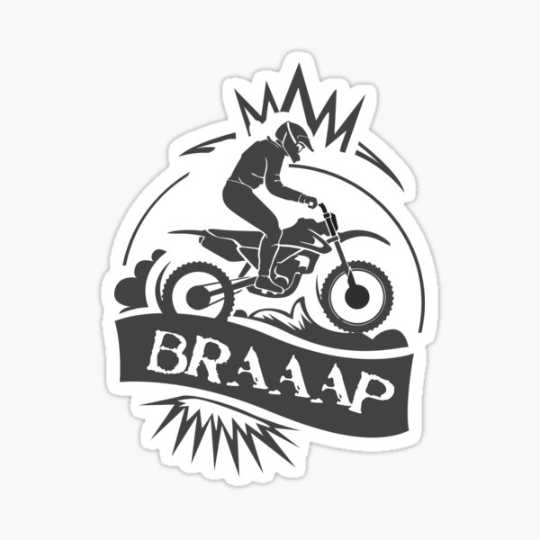 "BRAAAP" Sticker for Sale by HappyBox-- | Redbubble