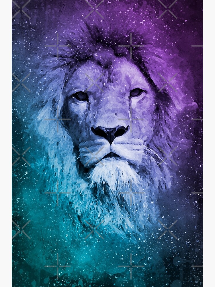 "Lion Spirit" Poster for Sale by ElviraDraat | Redbubble