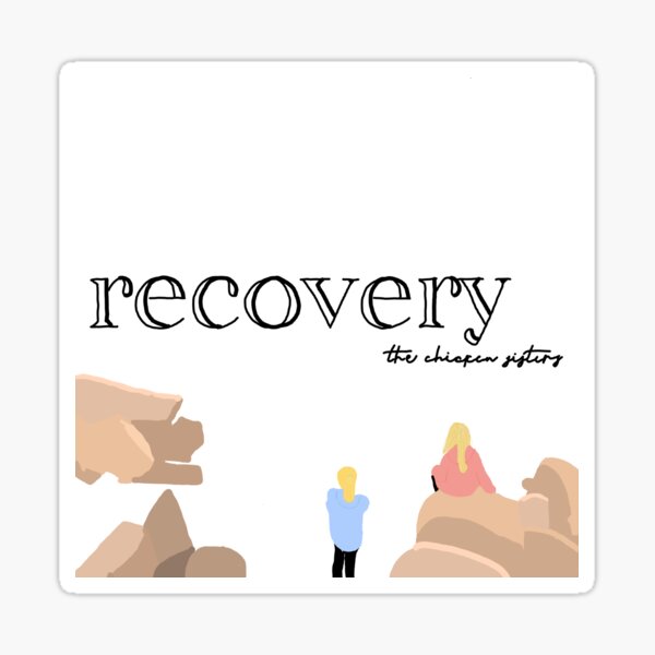 "Recovery Album Drawing" Sticker by ChickenSisters | Redbubble