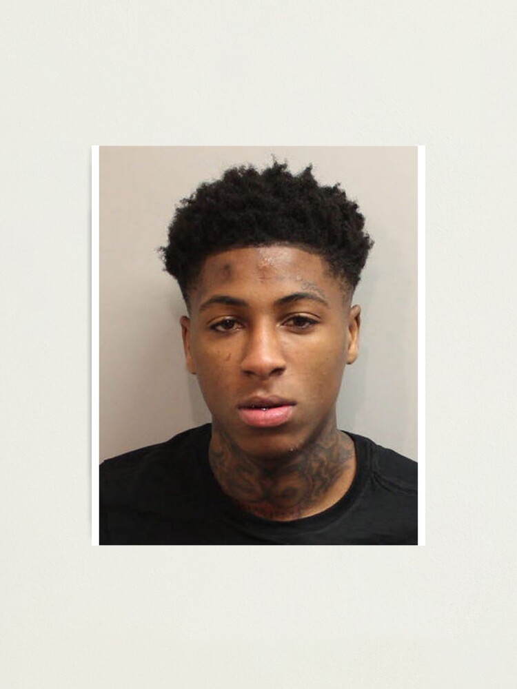 "NBA YoungBoy Mugshot " Photographic Print for Sale by PeninsulaCoast ...