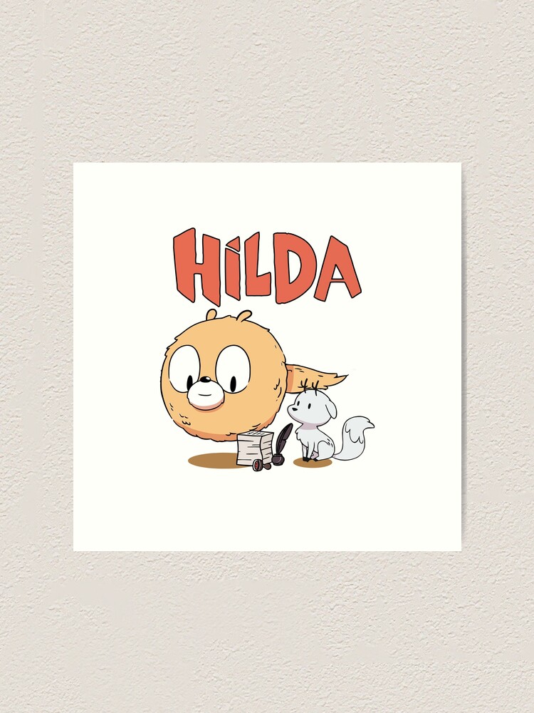 "cute hilda netflix 007 hilda mayor and cat birthday gift cute best ...