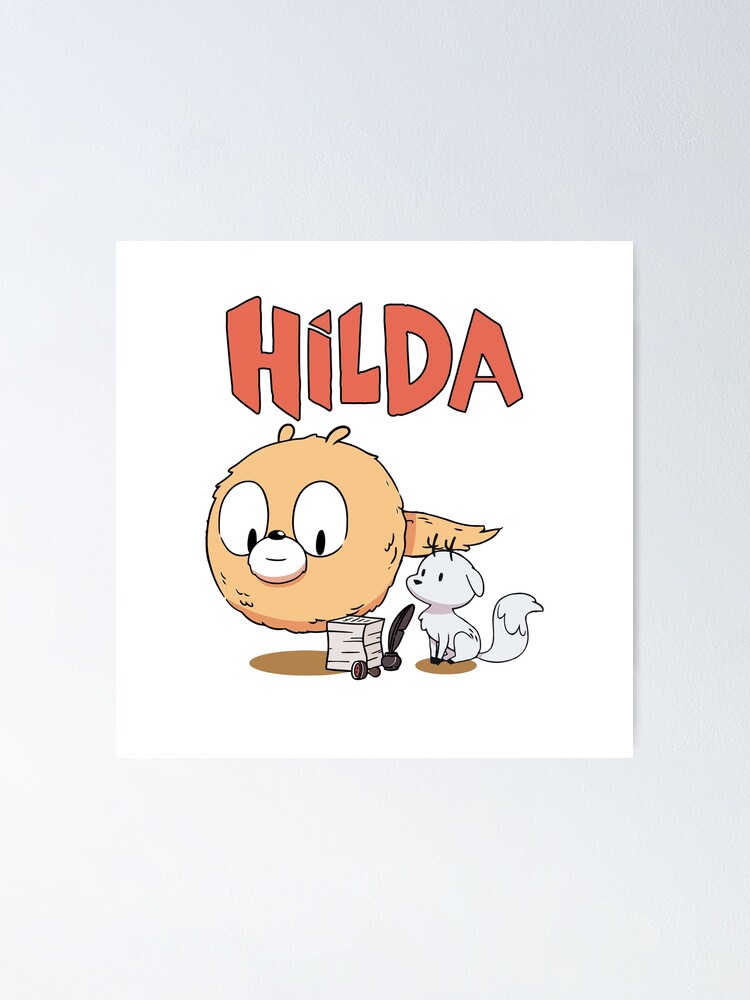 "cute hilda netflix 007 hilda mayor and cat birthday gift cute best ...