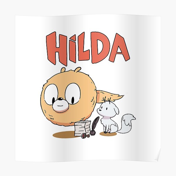 "cute hilda netflix 007 hilda mayor and cat birthday gift cute best ...