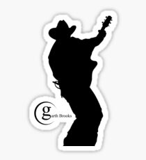 Garth Brooks Logo: Stickers | Redbubble