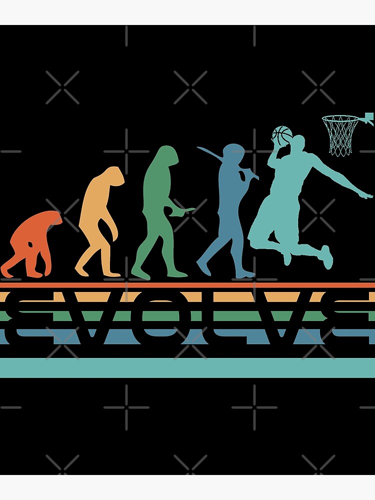 "Funny Nerdy Evolve Basketball Evolution Winter Sports Game Geek Gift ...
