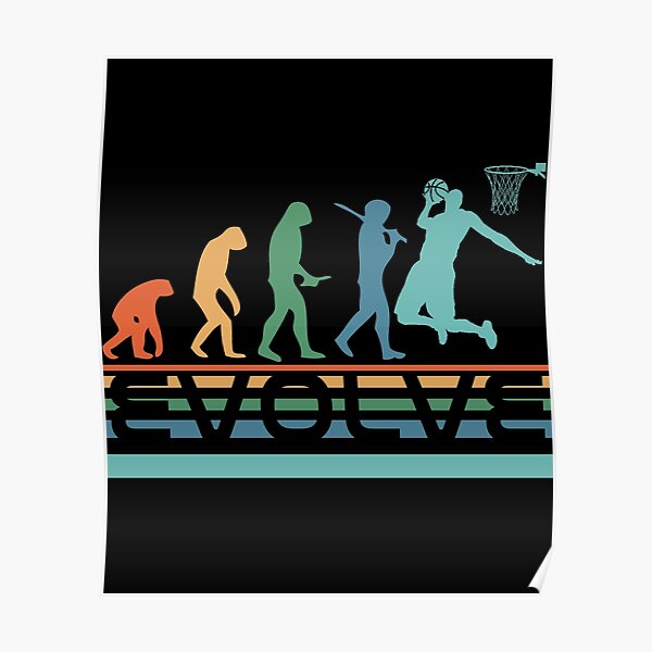 "Funny Nerdy Evolve Basketball Evolution Winter Sports Game Geek Gift ...