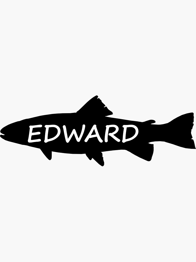 "Edward Fish" Sticker by gulden | Redbubble