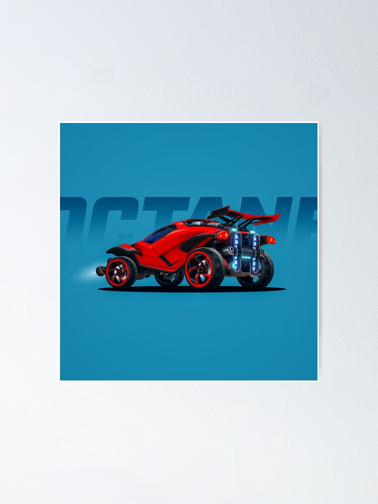"Octane - Rocket League Car" Poster for Sale by Lootprint | Redbubble