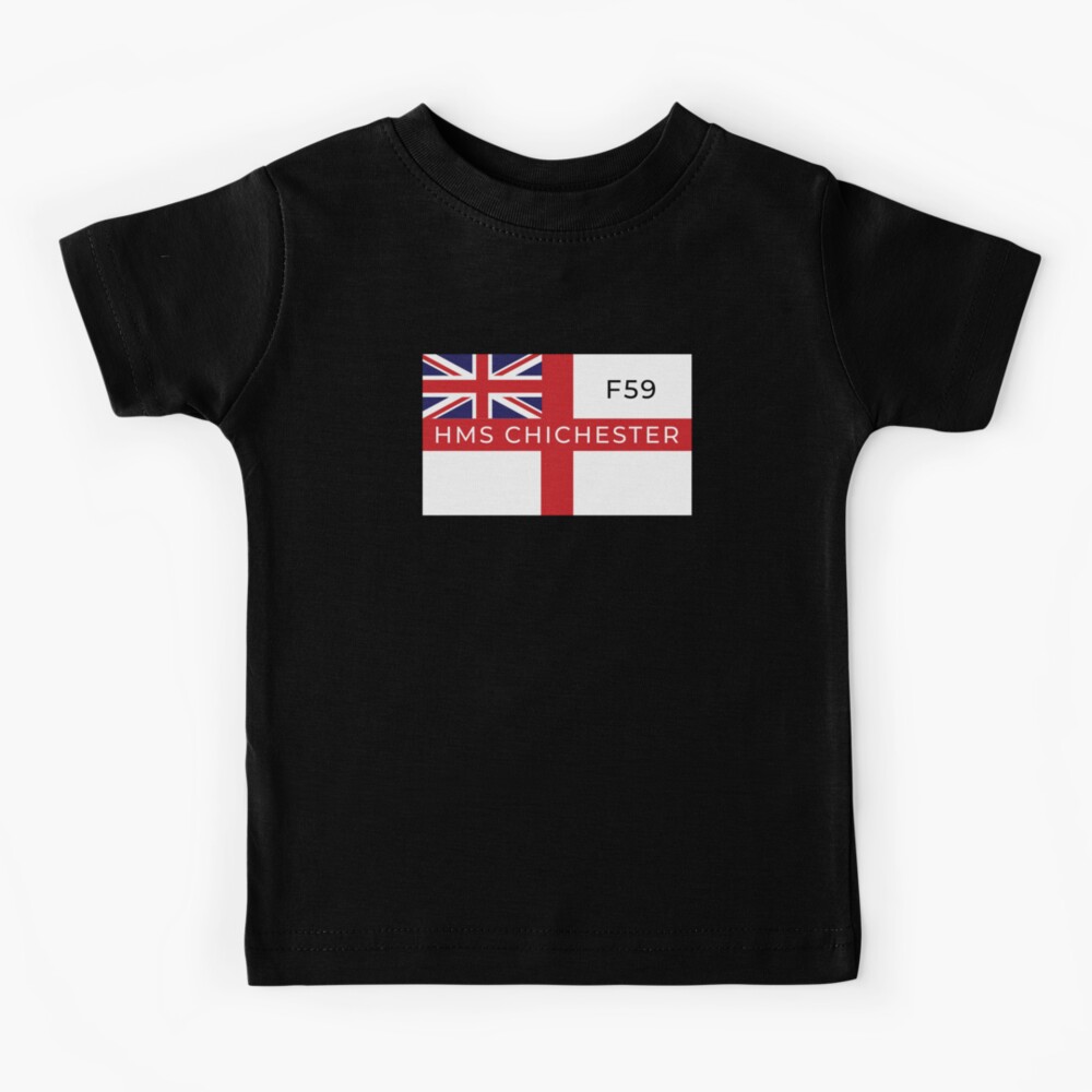 "HMS Chichester On British White Ensign - F59 - British Navy Type 61 ...