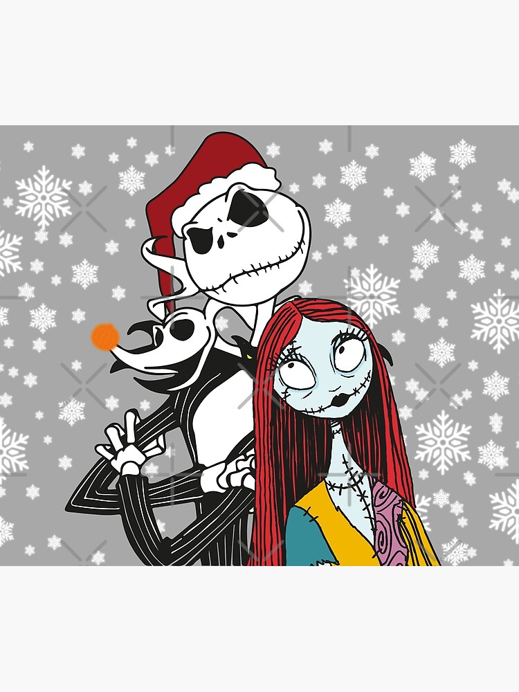 Jack Y Sally Skellington Poster NIGHTMARE BEFORE CHRISTMAS Jack And