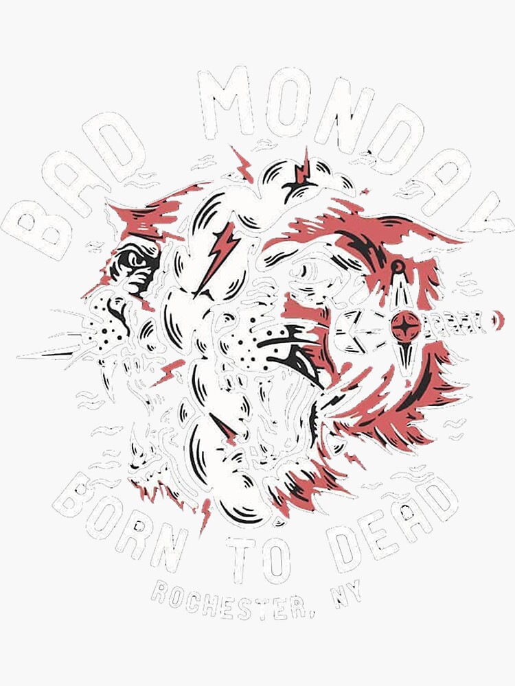 "Bad Monday" Sticker for Sale by delyart | Redbubble