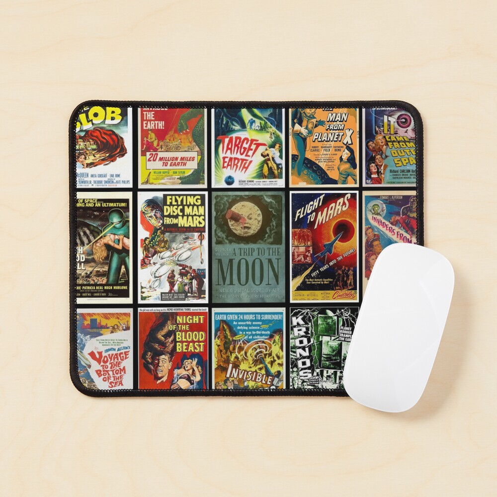 "Classic Science Fiction Movie Posters" Poster for Sale by goodbai ...