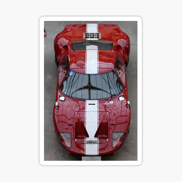 "gt40" Sticker by Jerome CADORET | Redbubble