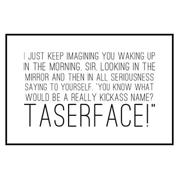 "taserface" Essential T-Shirt for Sale by marveluniverse | Redbubble