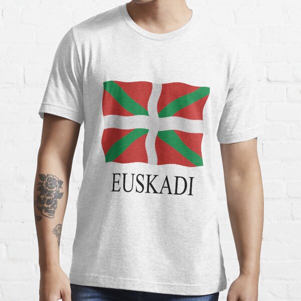"Basque flag" T-shirt for Sale by stuwdamdorp | Redbubble | vlag t ...