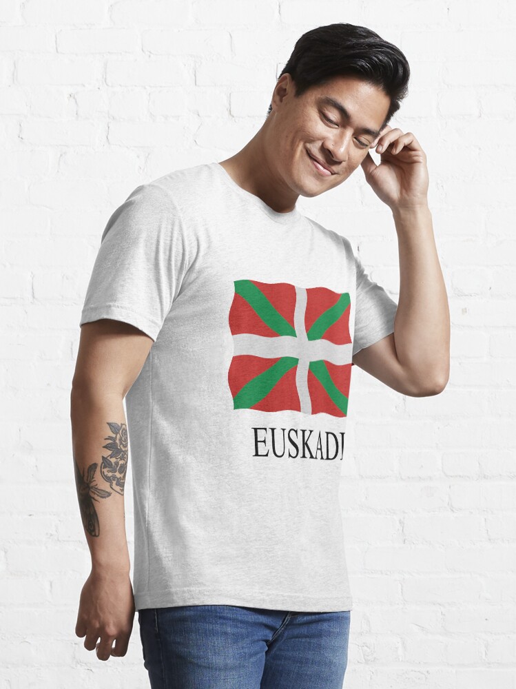 "Basque flag" T-shirt for Sale by stuwdamdorp | Redbubble | vlag t ...