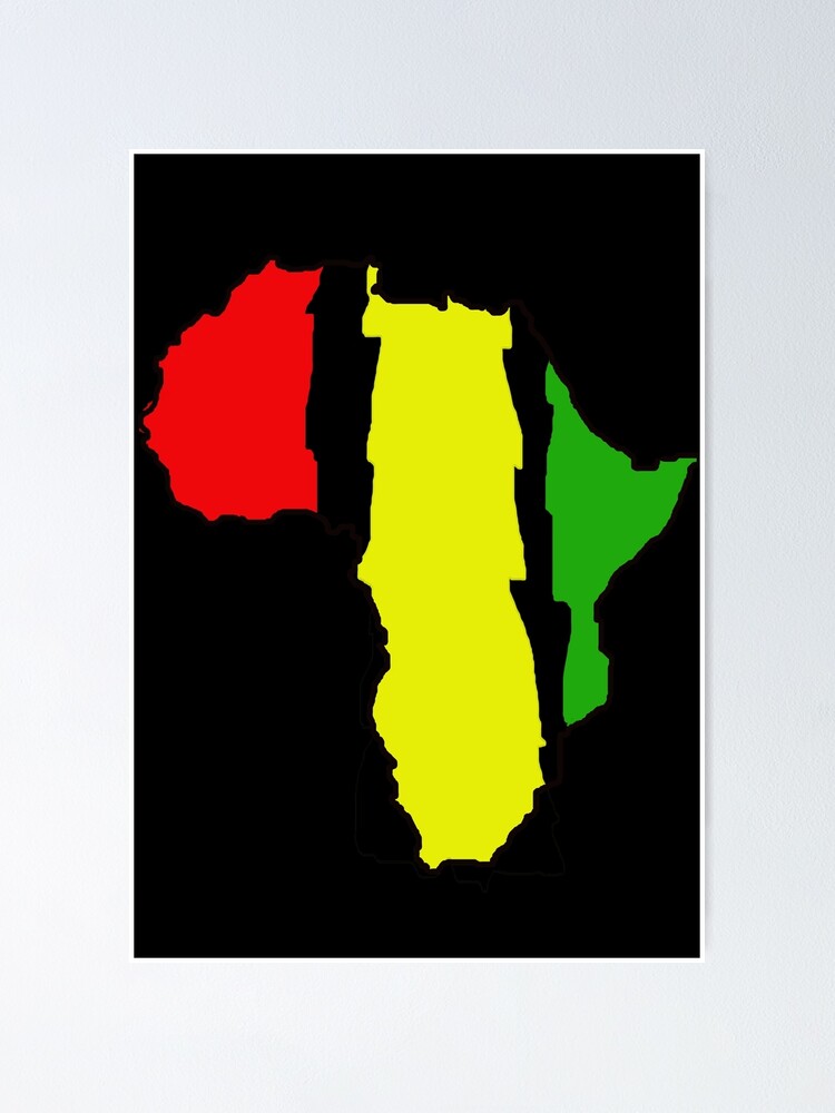 "Pan African" Poster for Sale by Mapiri | Redbubble