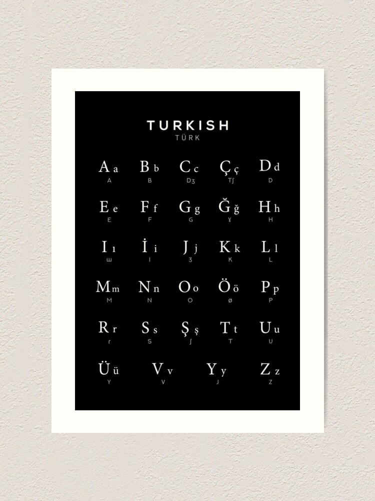 What Alphabet Does Turkish Use