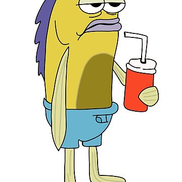 Poster for Sale avec l'œuvre « Nat Peterson - Poisson Bob l'éponge » de ...