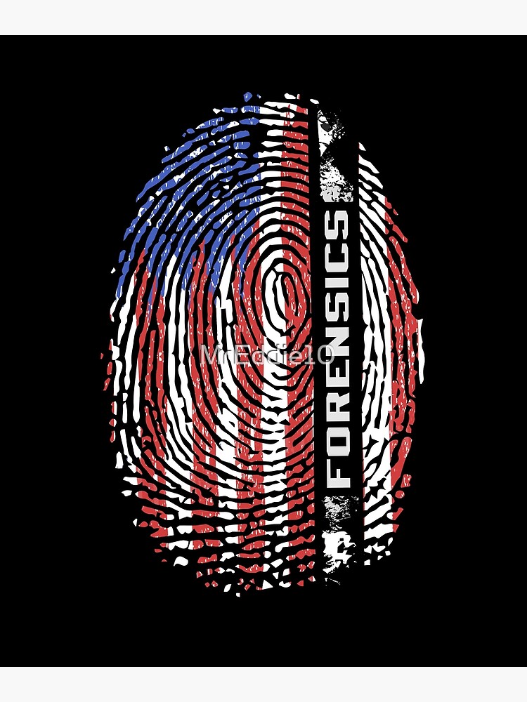 "Forensic Scientist Investigator USA Flag" Poster for Sale by MrEddie10 ...