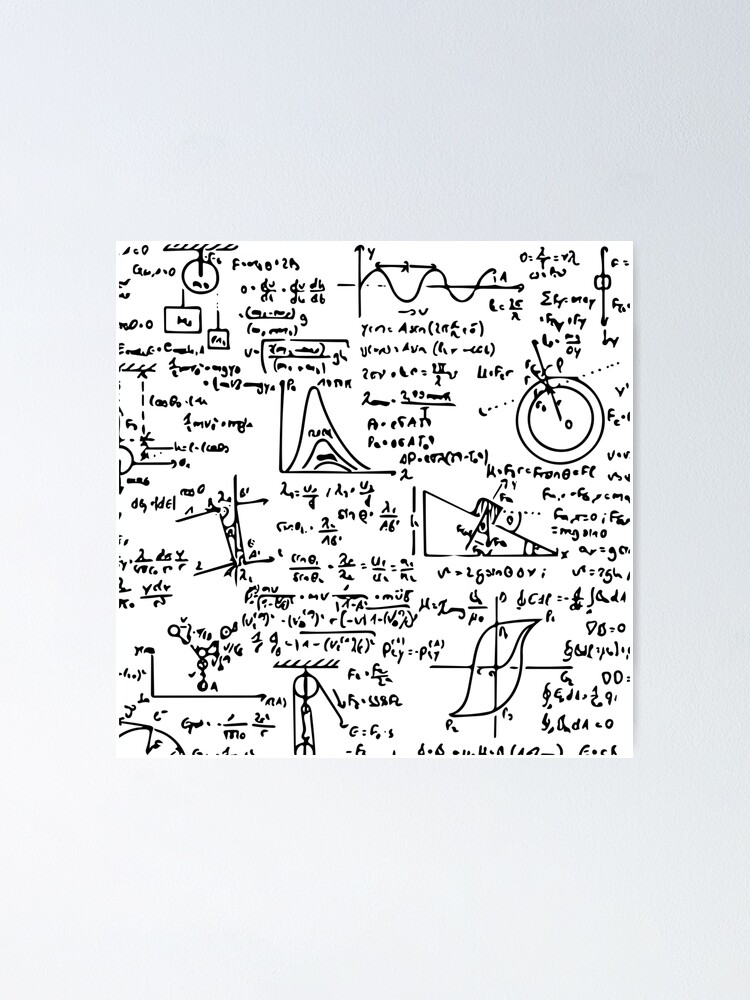 "Math Prodigy Formula" Poster by Mrkara22 | Redbubble