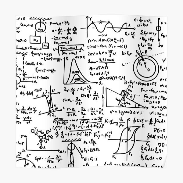 "Math Prodigy Formula" Poster by Mrkara22 | Redbubble