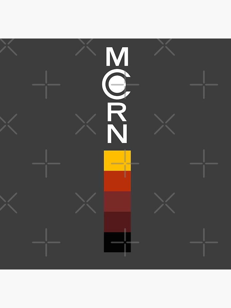 "MCRN vertical - done in white for all coloured backgrounds" Poster by ...
