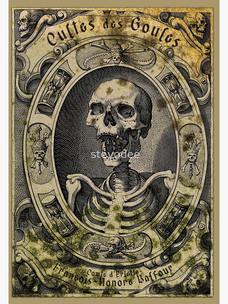 "Cultes des Goules (Cults of Ghouls)" Poster for Sale by stevodee ...