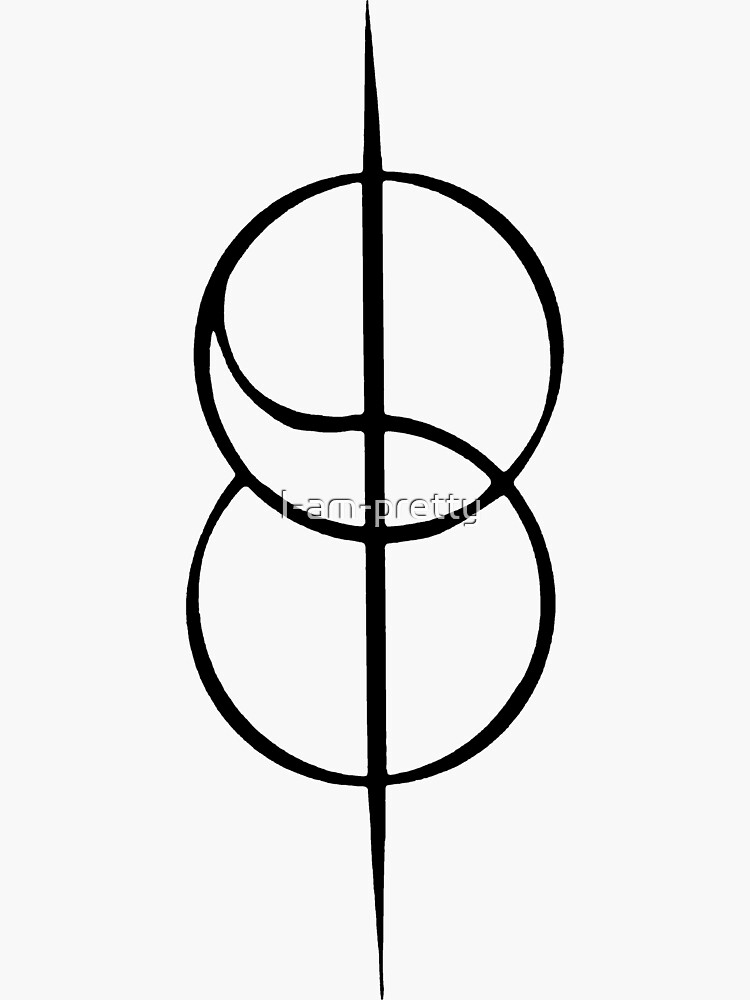 "reality shifting symbol" Sticker for Sale by I-am-pretty | Redbubble