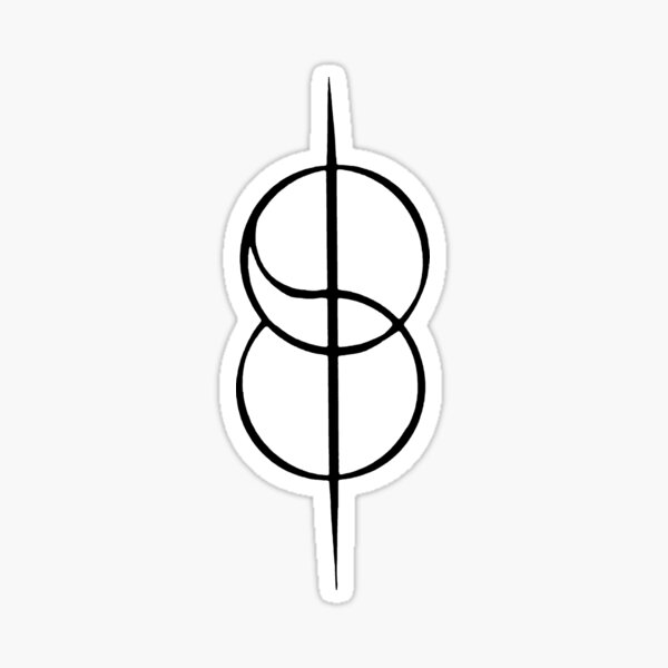 "reality shifting symbol" Sticker for Sale by I-am-pretty | Redbubble