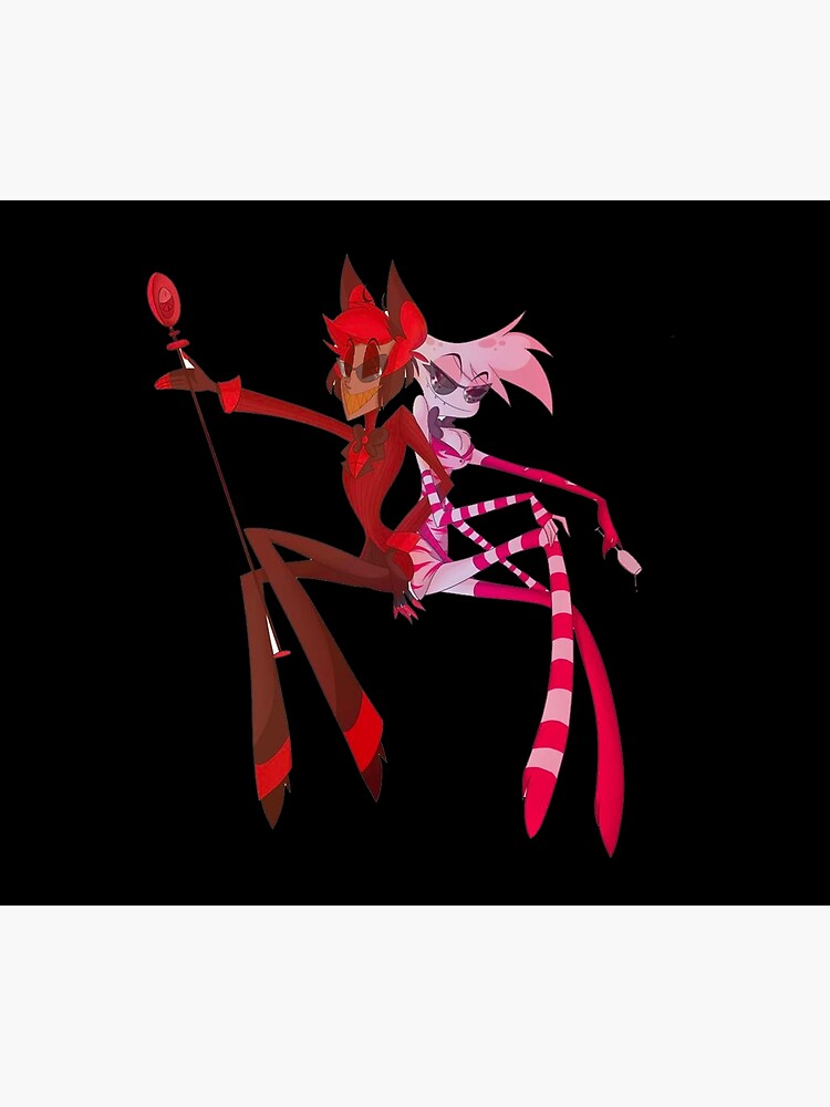 "Hazbin Hotel angel dust and alastor radio dust" Art Print by GAMMA-ART ...