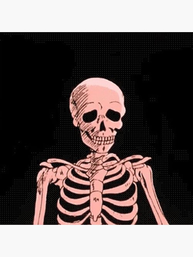 "PHONK SKELETON " Sticker for Sale by Flavee | Redbubble