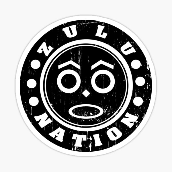 "ZULU NATION - 5.0" Sticker for Sale by EqualiTEEZ | Redbubble