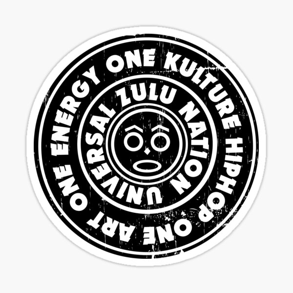 "ZULU NATION - 6.0" Sticker for Sale by EqualiTEEZ | Redbubble