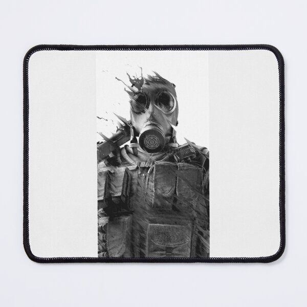 "Tactical Gasmask Soldier Gaming| Perfect Gift" Mouse Pad for Sale by ...