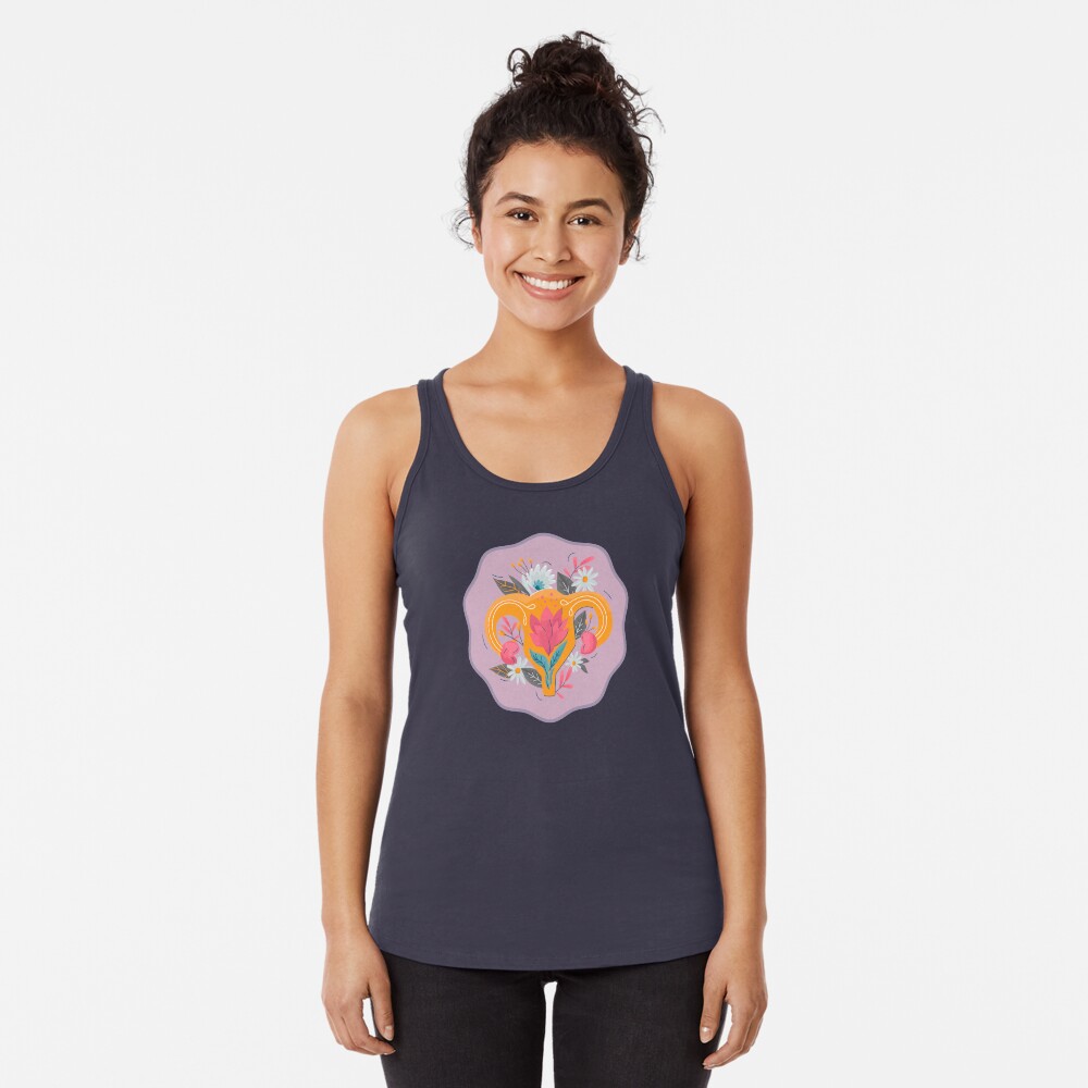 "Aesthetic Midwife Boho Style Floral Uterus | Design Apprentice Midwife ...