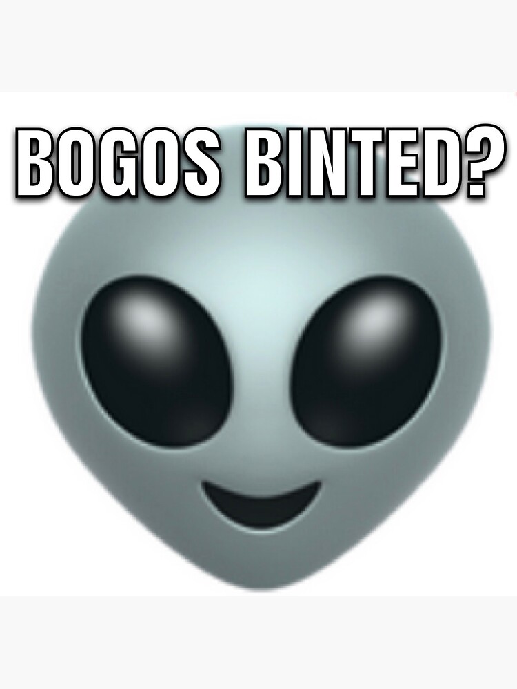 "Bogos binted" Sticker for Sale by ladakopeyka | Redbubble