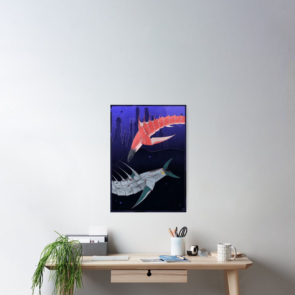 "Chelicerate Leviathan" Poster for Sale by TornadoTwist | Redbubble