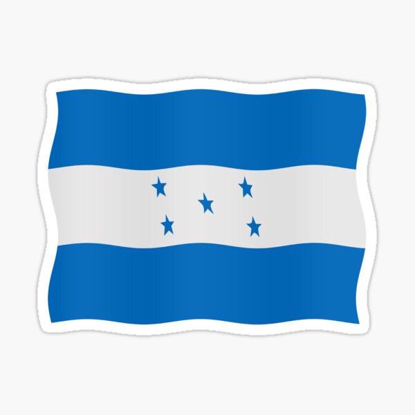 "Honduras flag" Sticker for Sale by stuwdamdorp | Redbubble