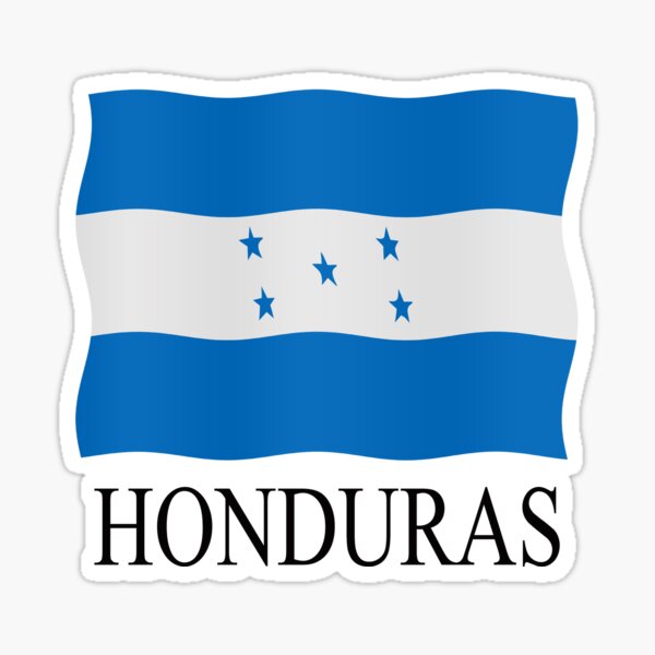 "Honduras flag" Sticker for Sale by stuwdamdorp | Redbubble