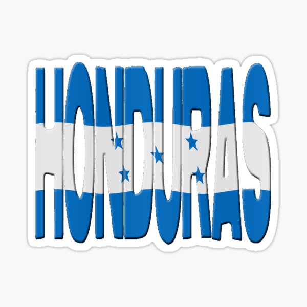 "Honduras flag" Sticker by stuwdamdorp | Redbubble