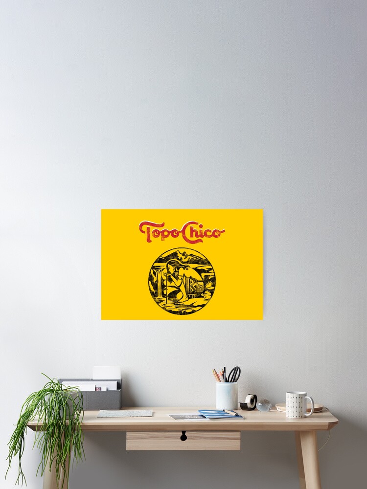 Póster for Sale con la obra «princesa azteca - Topo Chico agua mineral ...
