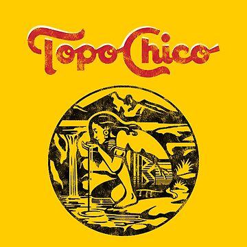 Póster for Sale con la obra «princesa azteca - Topo Chico agua mineral ...