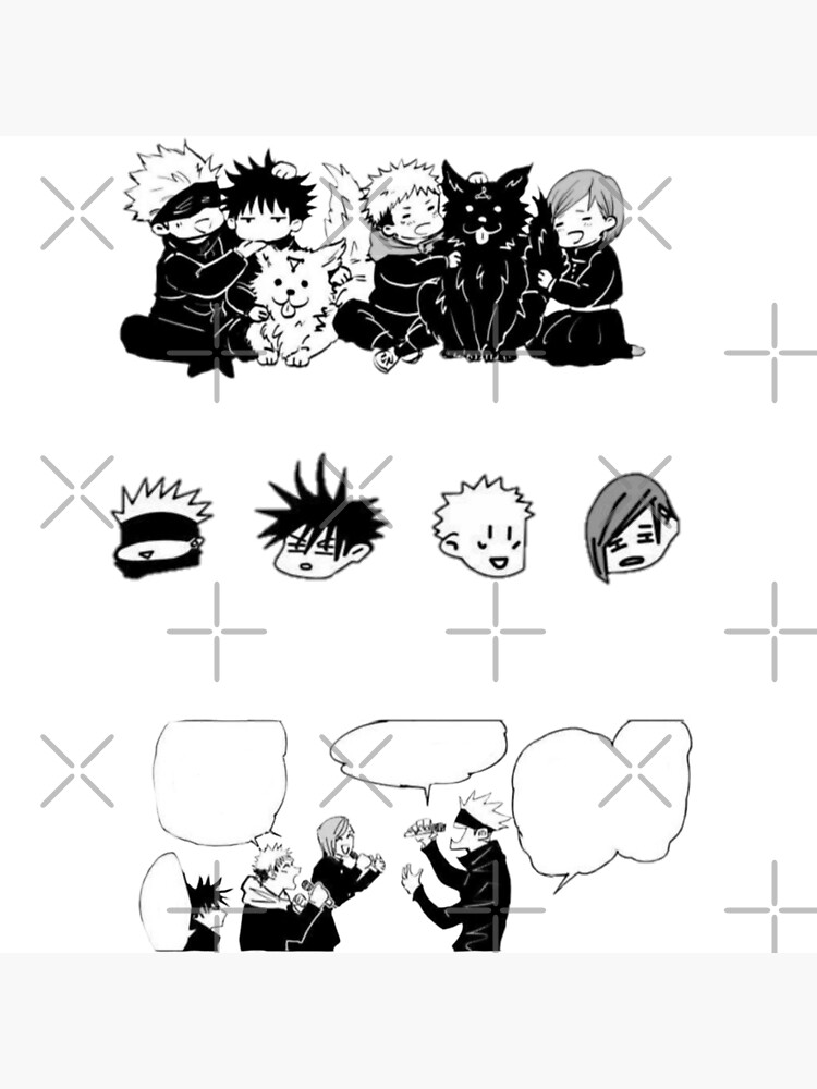 "Jujutsu Kaisen Team Gojo" Poster for Sale by DripCulture | Redbubble